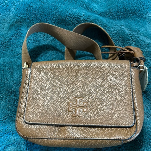 Tory Burch | Bags | Tory Burch Thea Web Flap Crossbody | Poshmark